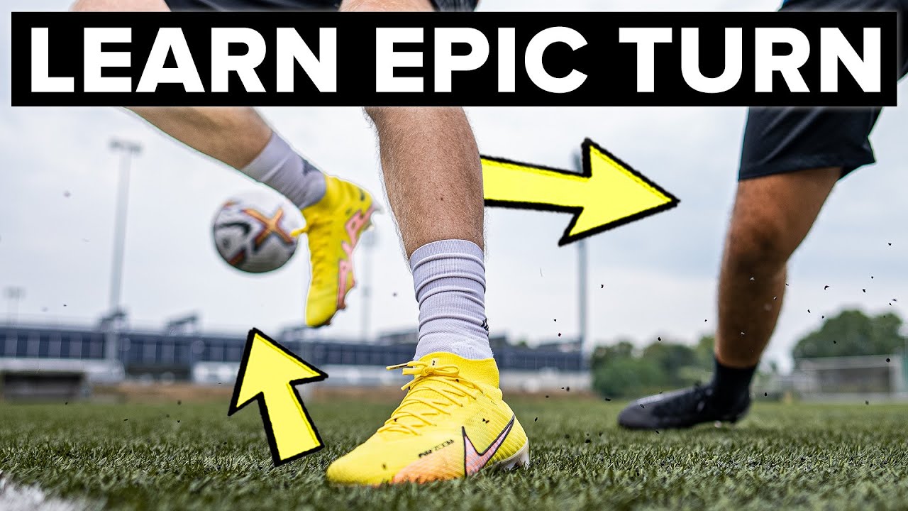 Learn AMAZING turn to beat 2 defenders » 【Football skills】ドリブル・パス・足技の ...