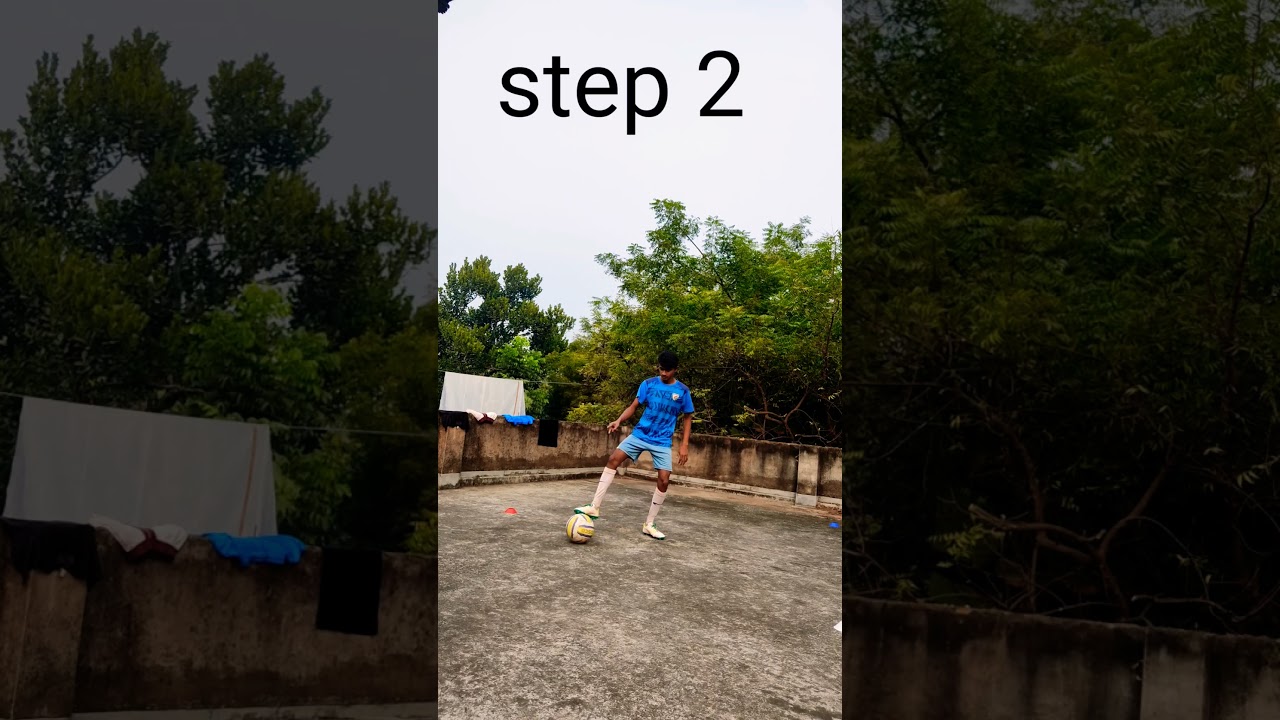 Ronaldo chop football skills tutorial #short #video #ronaldoskills ...