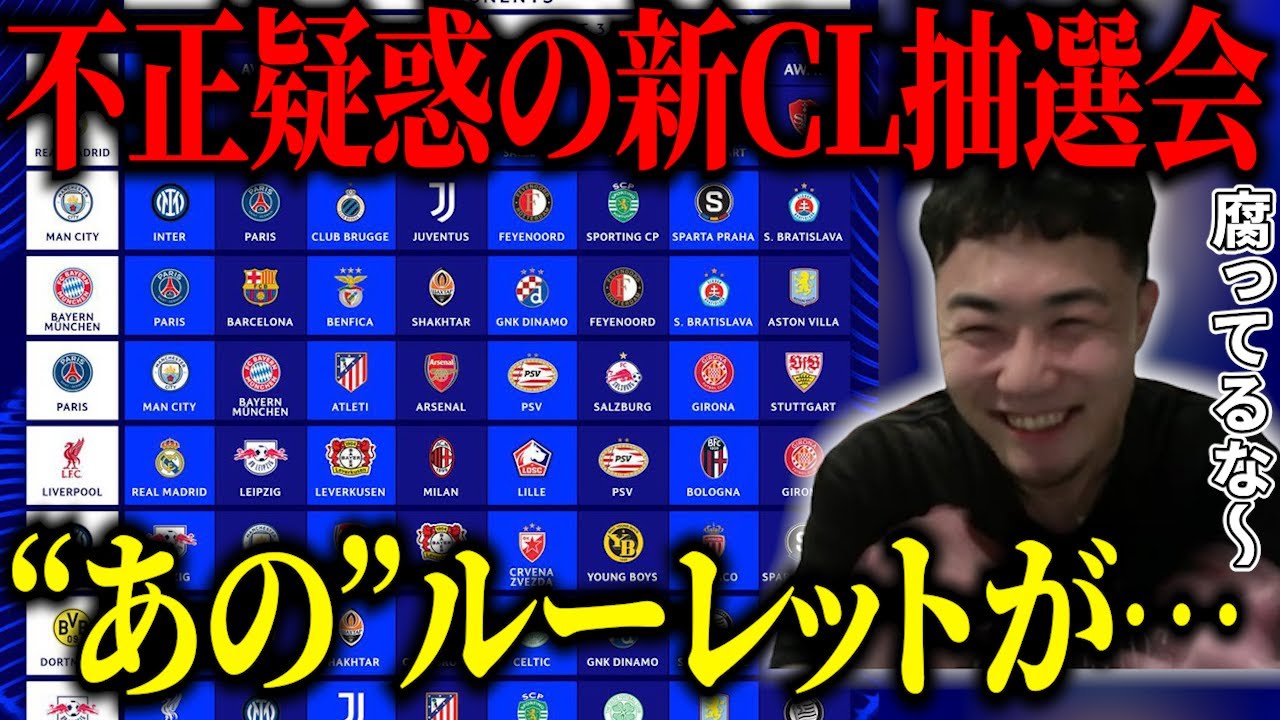 疑惑溢れるあのルーレットで新CL抽選会‼︎/IGまさかの4年連続でバイエルンと対戦…【IG/切り抜き】 » 【Football skills ...