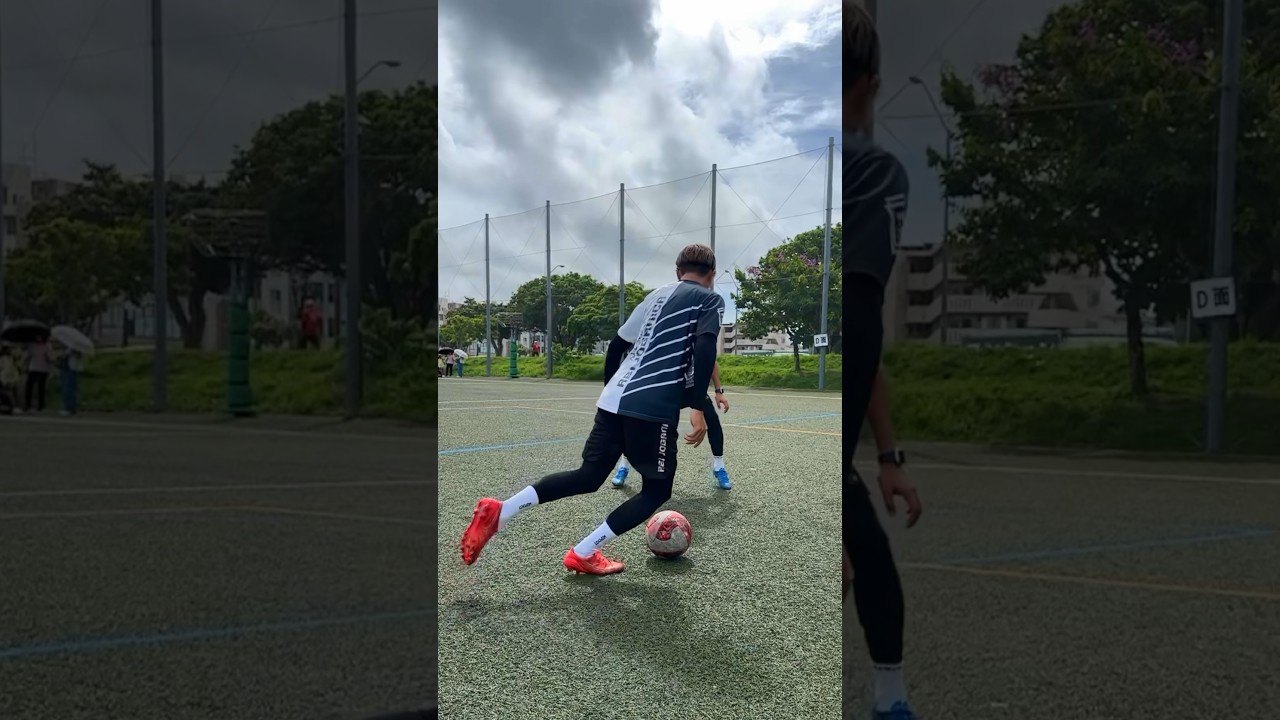 【ステップオーバー カット】 #regate_yuto#regate#soccer#football#skill#レガテドリブル塾 ...
